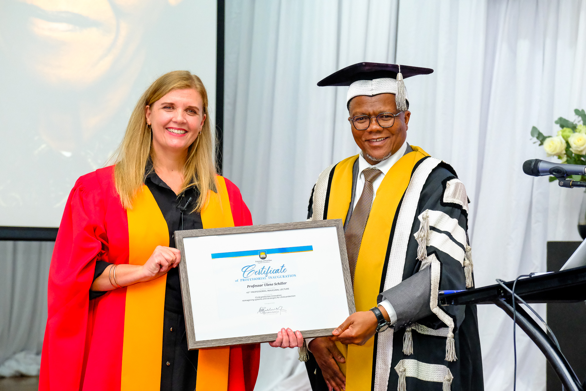 Prof Schiller’s Dedication to Child Protection Achievements ...